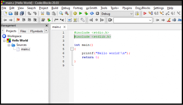 Hello World in C Programming | the Bored Engineer